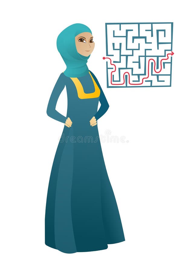 Labyrinth Woman Stock Illustrations – 849 Labyrinth Woman Stock ...