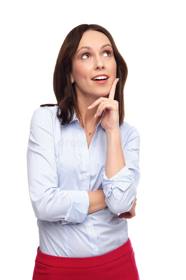 Business woman looking up stock image. Image of caucasian - 28344485 Business woman looking up stock image. Image of caucasian - 28344485