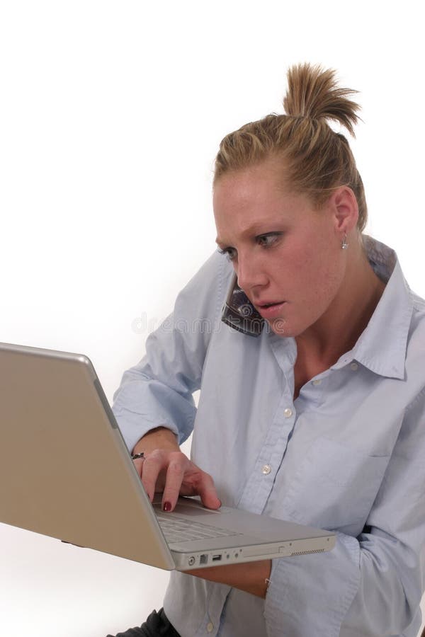 Business Woman Multitasking 6955 Stock Image - Image of multitasking ...