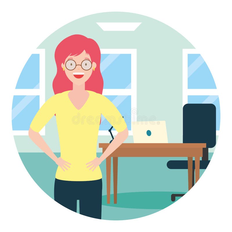 Woman Publishing Cartoon Stock Illustrations – 238 Woman Publishing ...