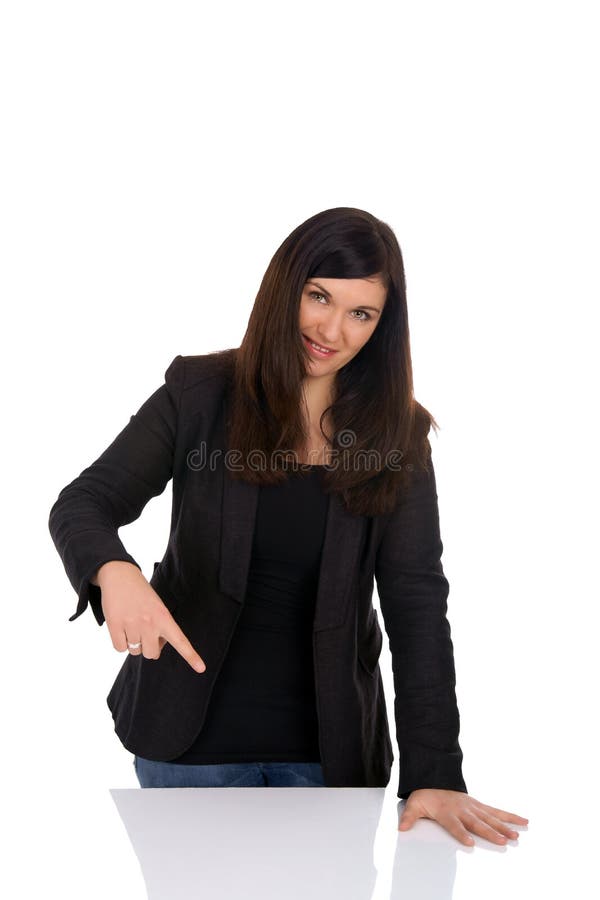 Business woman stock image. Image of joyful, confident - 35212355