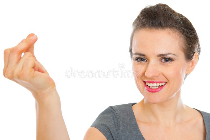Business Woman Snapping Fingers Stock Image - Image of executive ...