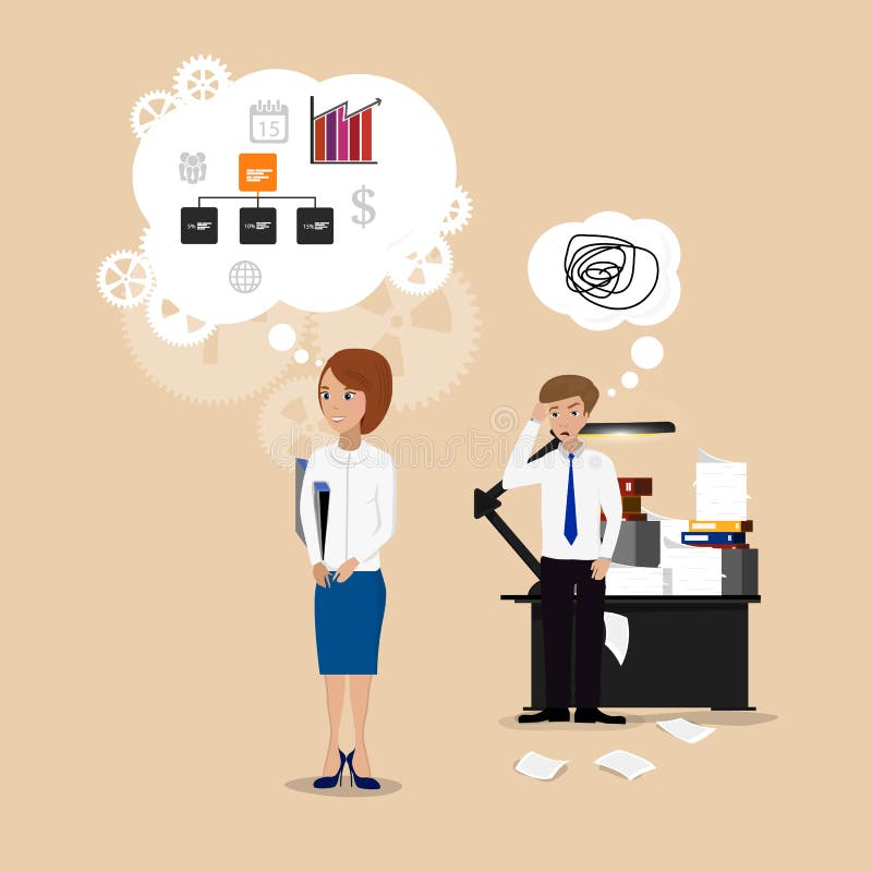 Hectic Woman Stock Illustrations – 120 Hectic Woman Stock Illustrations ...