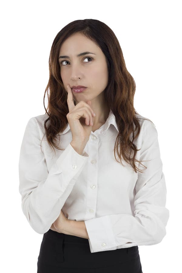 Business woman thoughtful stock photo. Image of ponder - 49306928 Business woman thoughtful stock photo. Image of ponder - 49306928