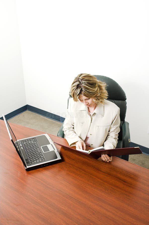 Business woman at work stock photo. Image of elegance, isolation - 784344