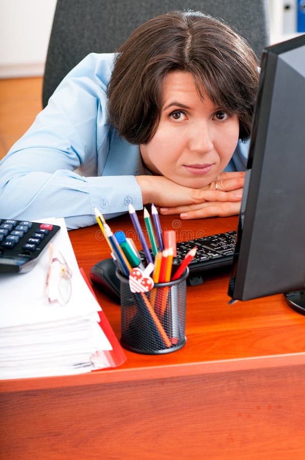 Business woman stock image. Image of internet, excitement - 45311457