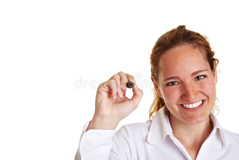 Young Woman Shrugging with Her Stock Photo - Image of compassion ...