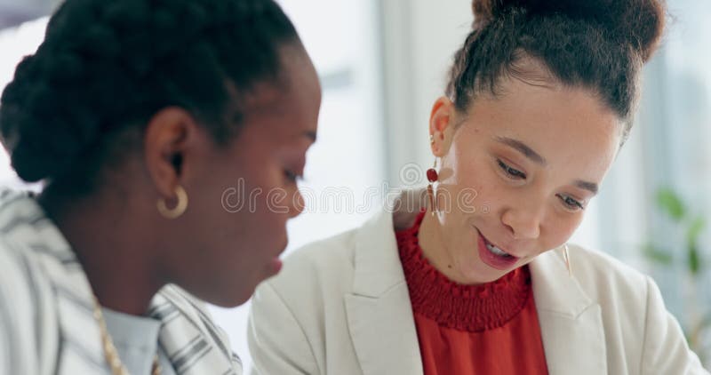 Black Woman, Phone and Talking on Speaker for Communication or ...