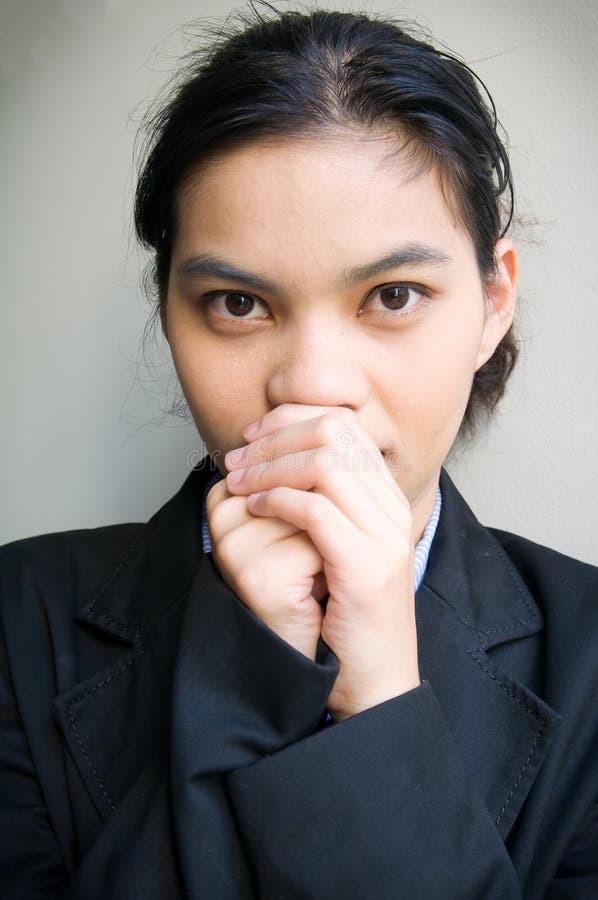 Business women imploring stock image. Image of girl, human - 25250203