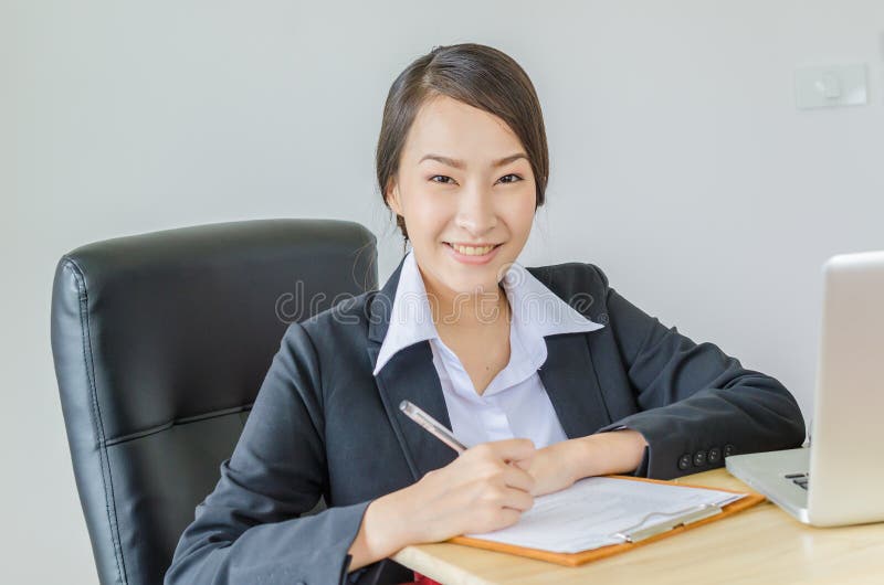 Business women smile stock photo. Image of beautiful - 32558942