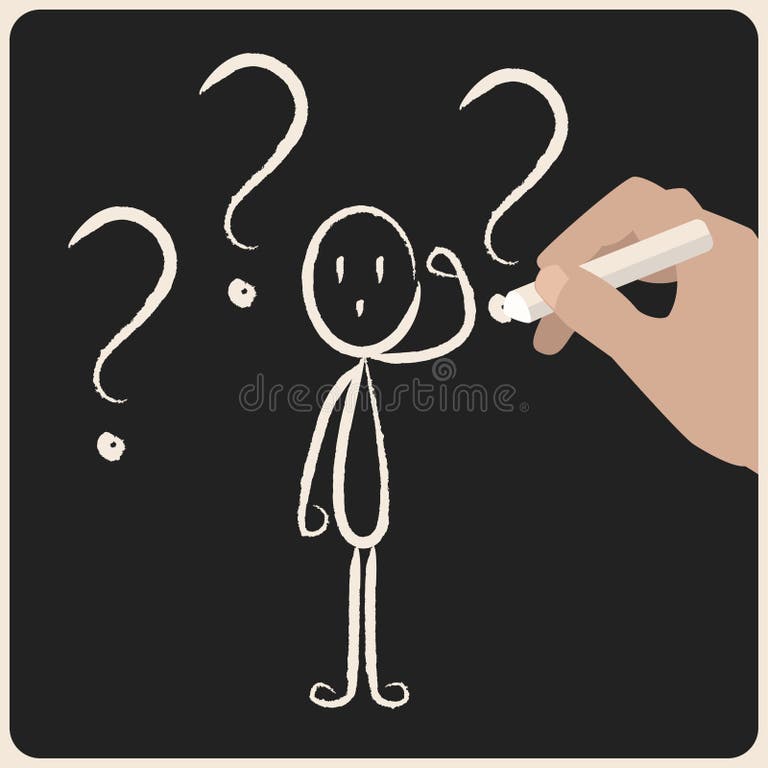 People Wondering Stock Illustrations – 1,965 People Wondering Stock ...