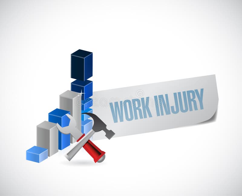 Business Work Injury Graph Illustration Design Stock Illustration ...