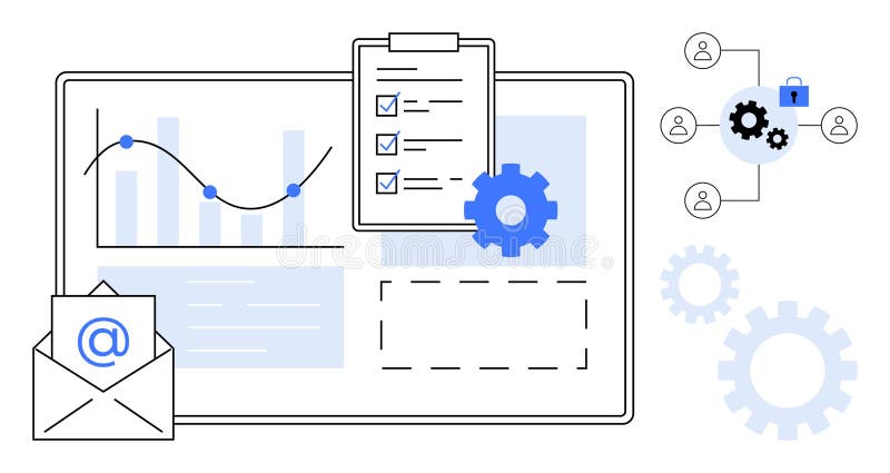 Business Workflow Automation with Data Charts, Email Integration, and Secure Collaboration Tools ...