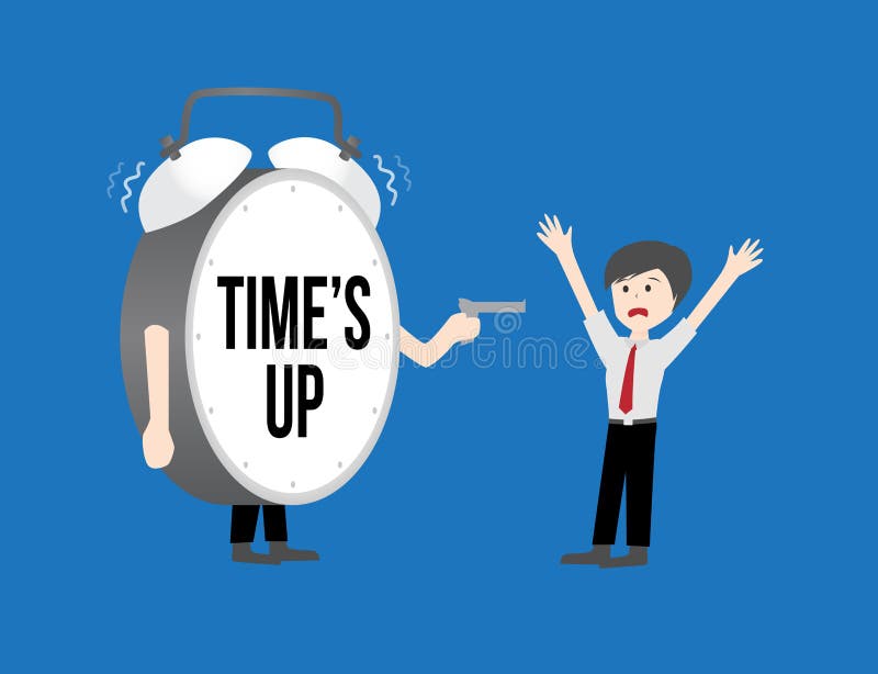 Times Up Stock Illustrations – 285 Times Up Stock Illustrations ...