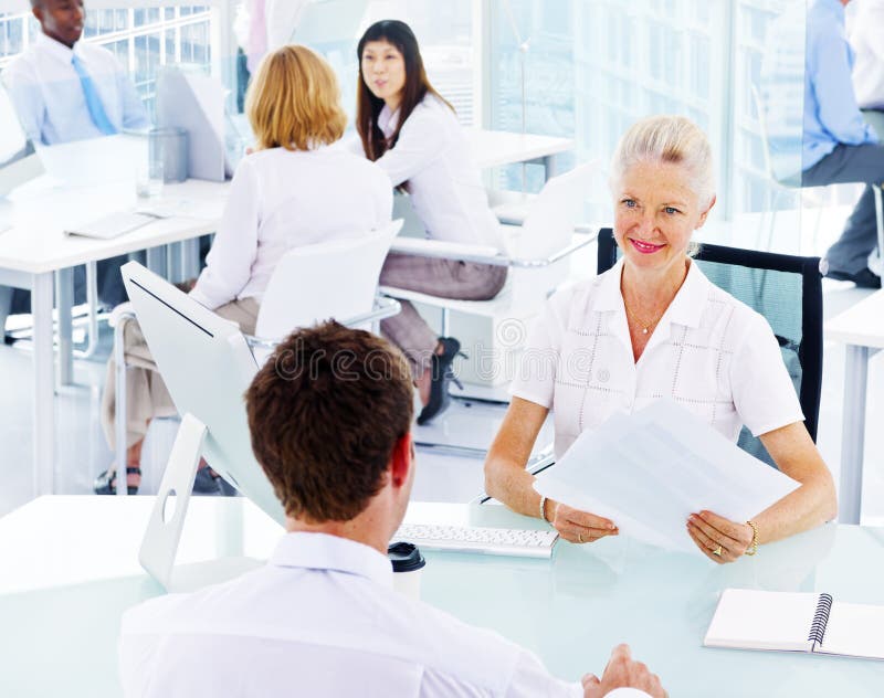 Business Working Office Teamwork Collaboration Concept Stock Image ...