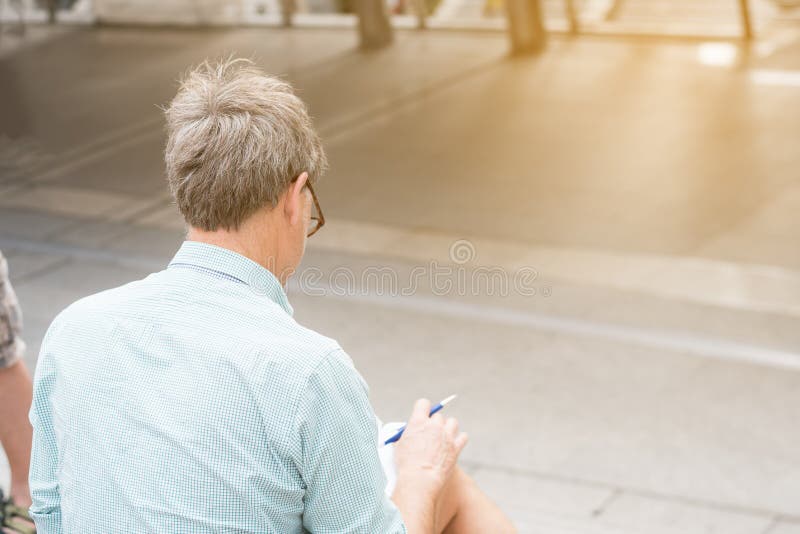 Business Working Outdoor Concpet : Casual Man Work Professional Stock ...