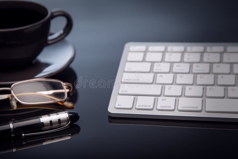 Keyboard & mouse stock photo. Image of computer, white - 13831152