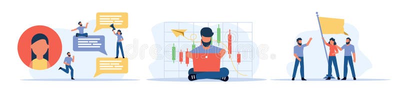 Business Workshop Person Man Vector Concept Illustration Design ...