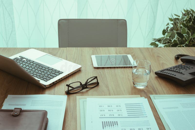 Business workspace stock image. Image of internet, deadlines - 83446855