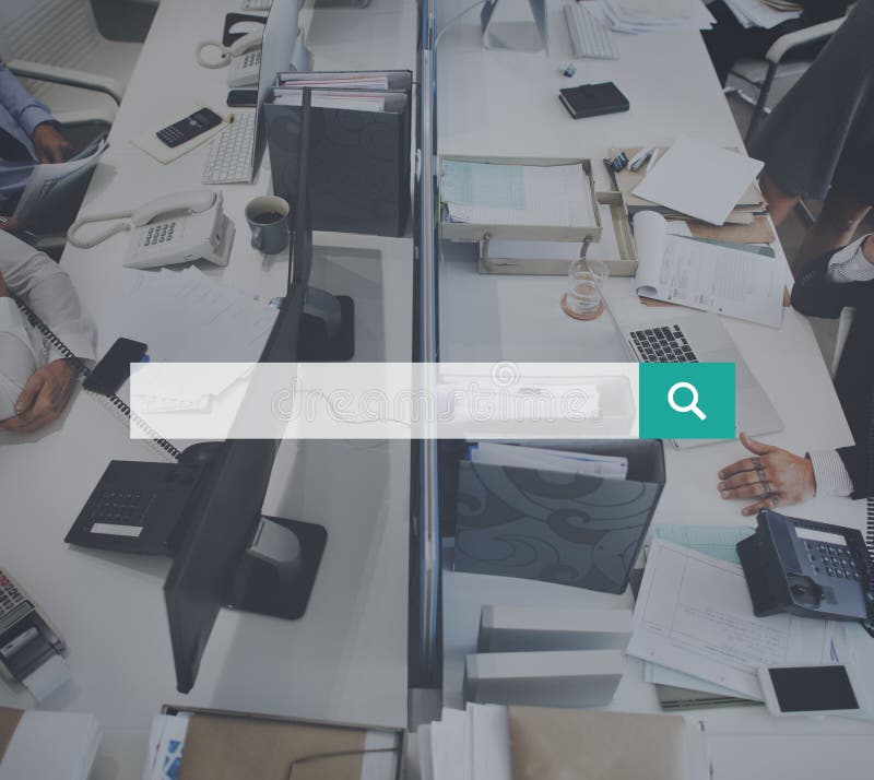 Business Workspace Workstation Working Concept Stock Photo - Image of ...