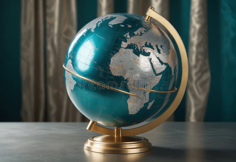 Business World Globe Global Background Banner Stock Illustration ...