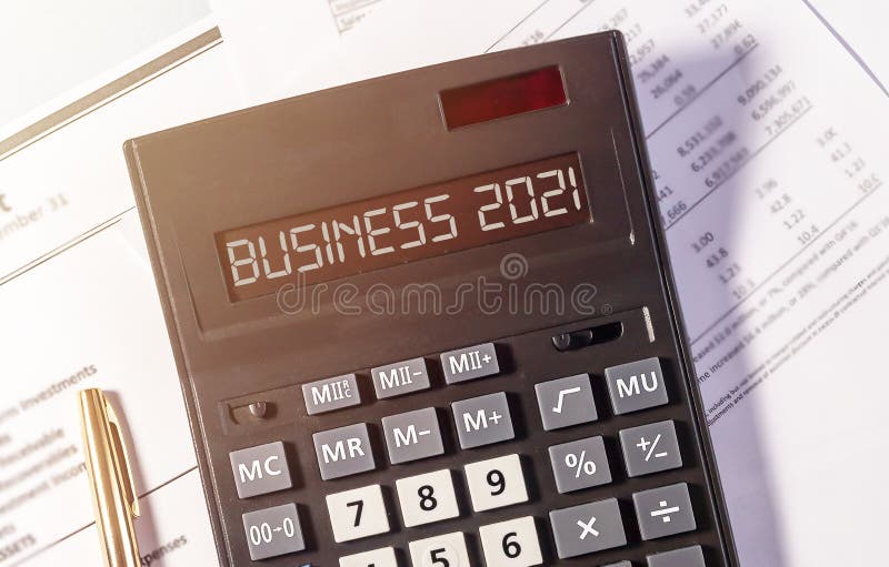 Business 2021 Year Concept for Business in New Normal Reality Stock ...