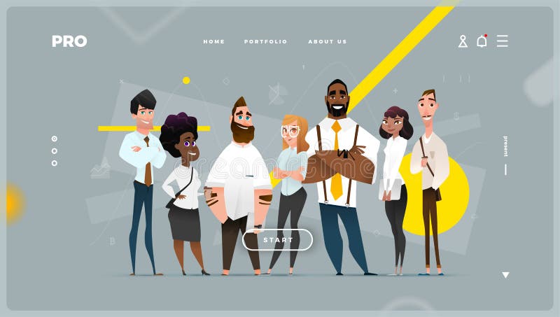 Cartoon Business Characters Stock Illustrations – 66,522 Cartoon ...