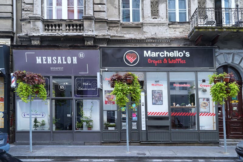 Businesses in Budapest Post Signs in English Editorial Image - Image of ...