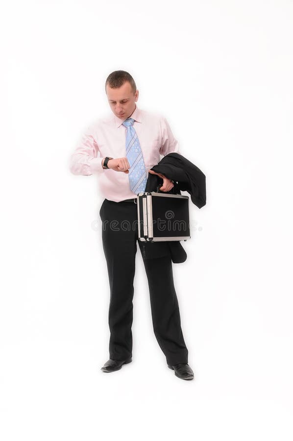 Businessman Stomping Out the Competition Stock Photo - Image of ...