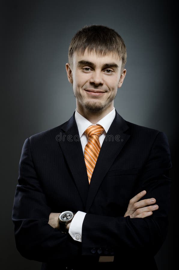 Businessman stock photo. Image of beauty, boss, black - 25904954