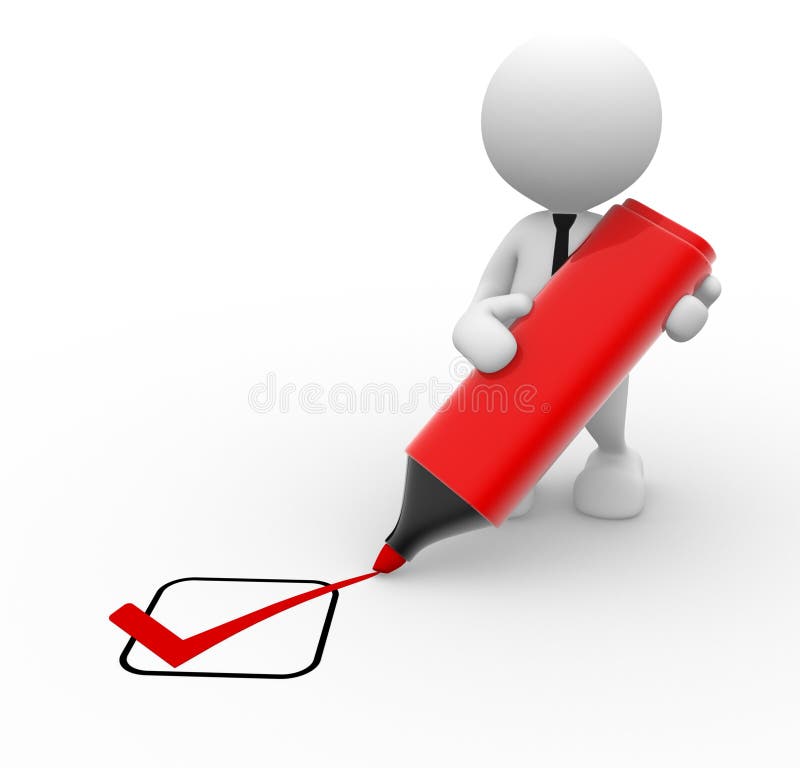 3d Human Marker Check List Stock Illustrations – 33 3d Human Marker ...