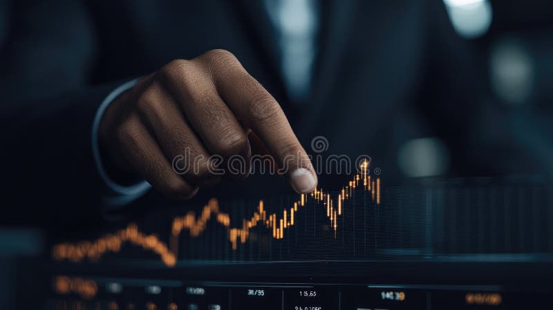 Businessman Analyzing Data in Futuristic Workspace Stock Image - Image ... Businessman Analyzing Data in Futuristic Workspace Stock Image - Image ...