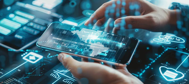 Businessman Analyzing World Map Data Global Connectivity Innovation ... Businessman Analyzing World Map Data Global Connectivity Innovation ...