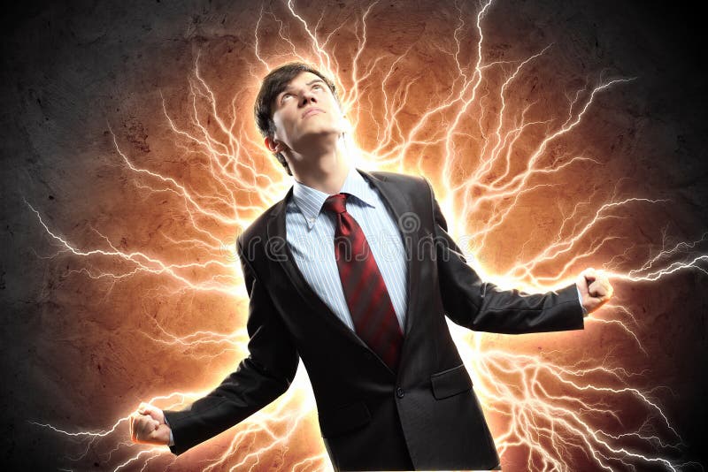 Businessman in anger stock image. Image of crazy, anger - 29355785