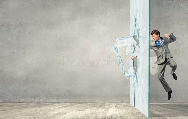 Businessman in anger stock photo. Image of fist, male - 56585800