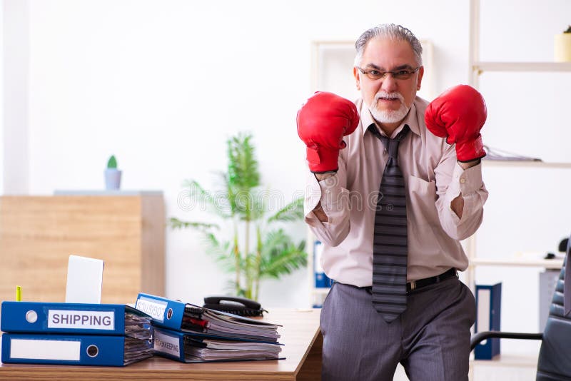 Businessman Angry and Furious at the Workplace Stock Photo - Image of ...