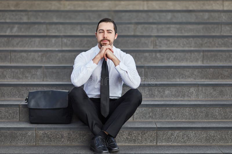 Businessman As Entrepreneur Has an Idea Stock Photo - Image of ... Businessman As Entrepreneur Has an Idea Stock Photo - Image of ...