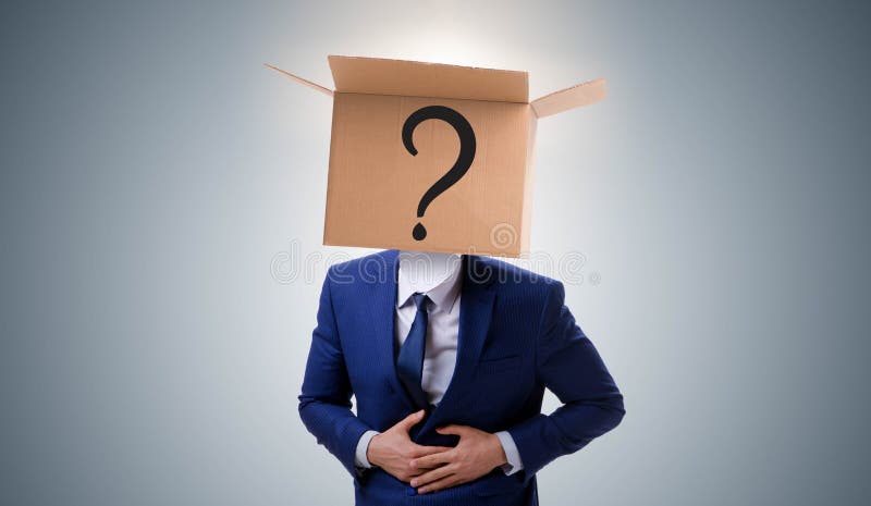 Businessman Asking Questions in Business Concept Stock Image - Image of ...