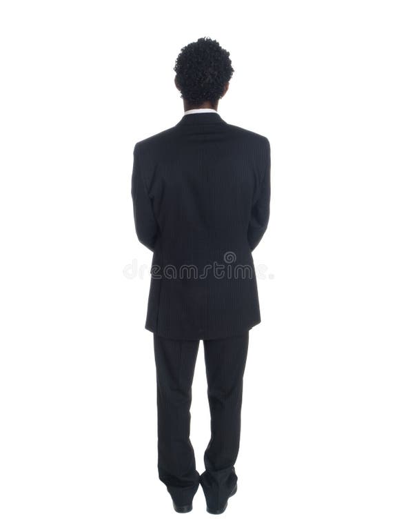 Businessman - backside stock photo. Image of american - 6201494