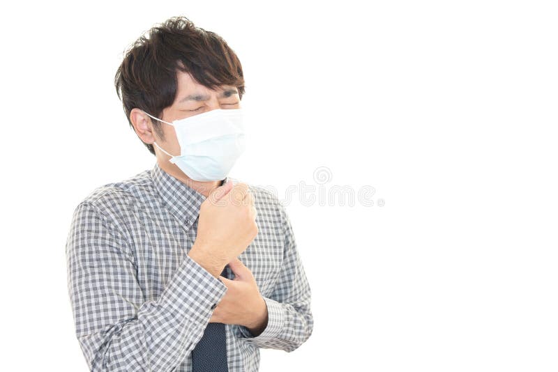 Businessman with a Bad Cold Stock Image - Image of face, depression ...