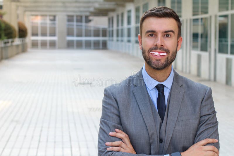 Businessman with really Bad Teeth Stock Image - Image of hygiene, gross ...