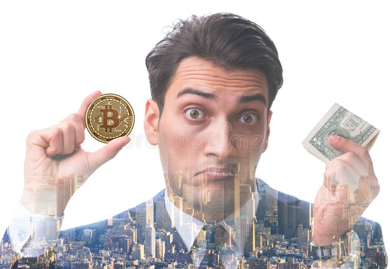 Businessman In Bitcoin Price Increase Concept Stock Image - Image of ... Businessman In Bitcoin Price Increase Concept Stock Image - Image of ...