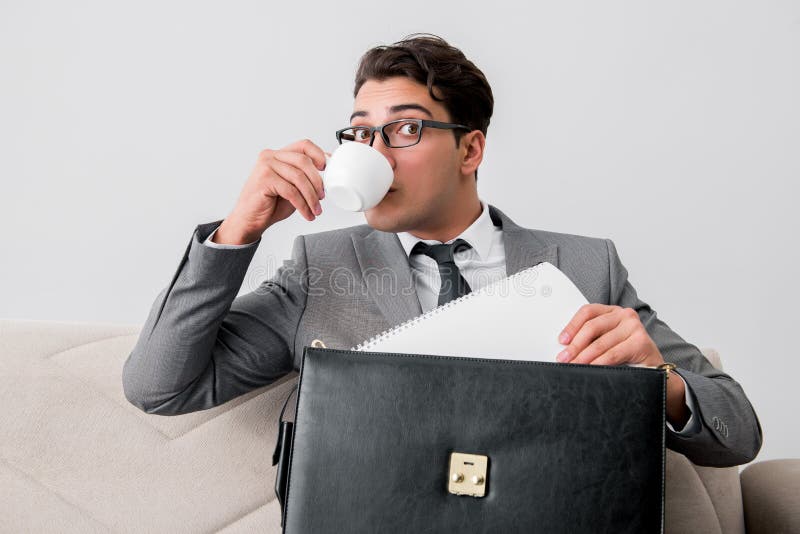 Business Spy with Briefcase Stock Image - Image of career, success ...