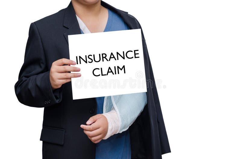 Businessman with His Broken Arm Stock Image - Image of injured ...