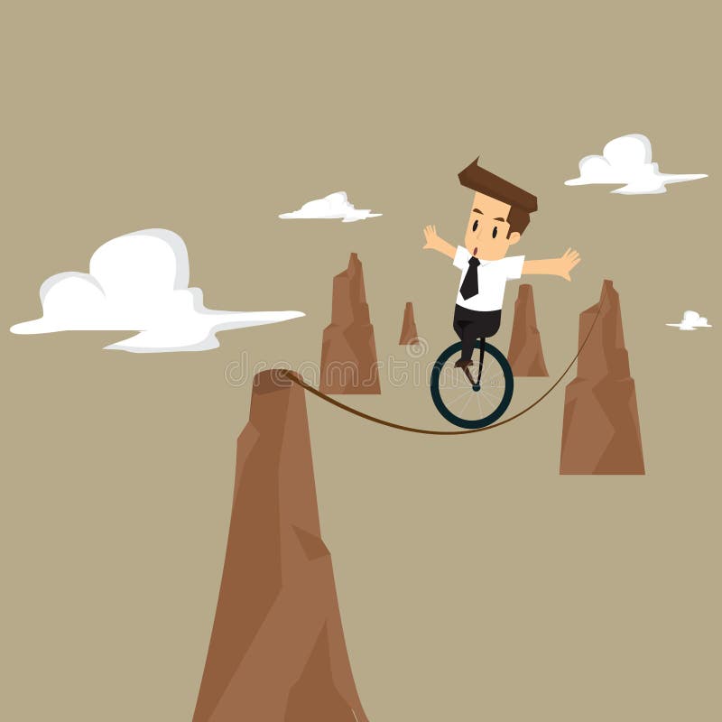 Businessman Cut Rope a Puppet Stock Vector - Illustration of concept ...