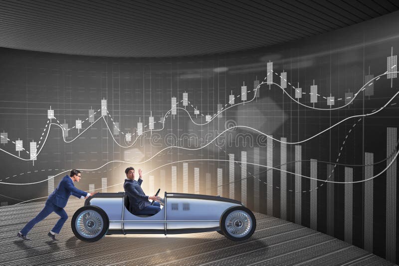 Teamwork Push Car Stock Photos - Free & Royalty-Free Stock Photos from ...