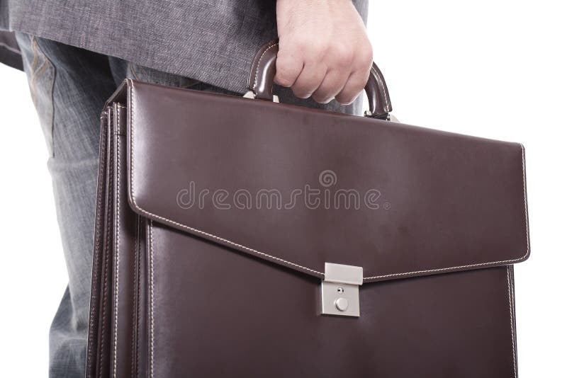 Man carrying a briefcase stock photo. Image of forward - 17094072