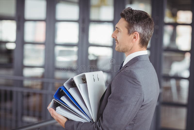 Stack of office files stock image. Image of office, filing - 11581343