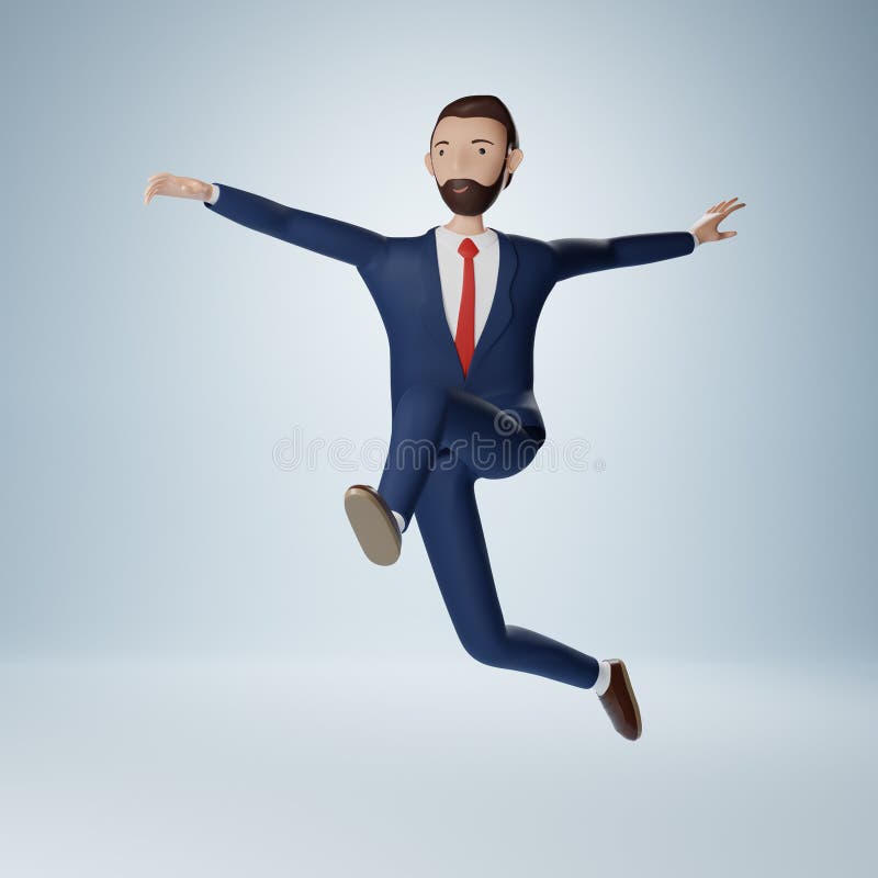 Jumping Businessman Cartoon Stock Illustrations – 4,396 Jumping ...