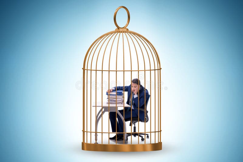 Humor Man Cage Stock Illustrations – 80 Humor Man Cage Stock ...